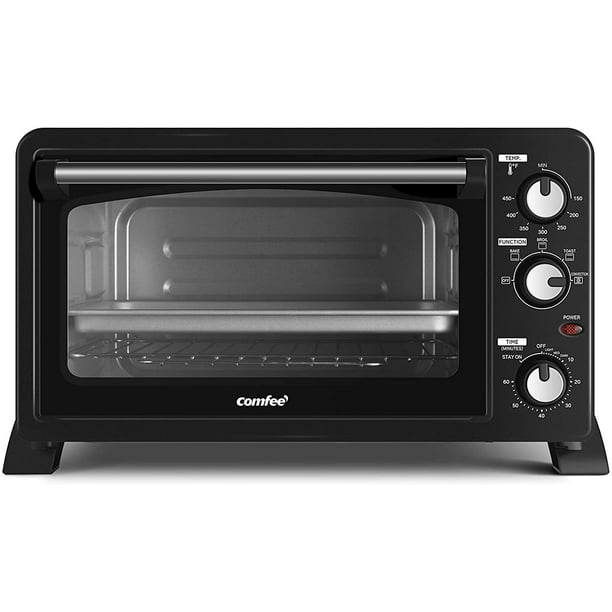 COMFEE' CFO-CC2501 Toaster Oven, 6-Slice, Black - Walmart.ca