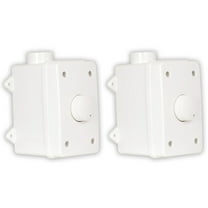 Theater Solutions OVCDW Outdoor Volume Controls White Weatherproof 2 ...