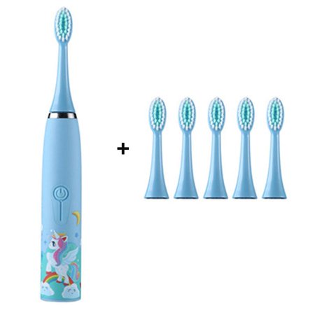 Rechargeable Kids Electric Toothbrush, 4 Modes With Memory, Fun & Easy ...