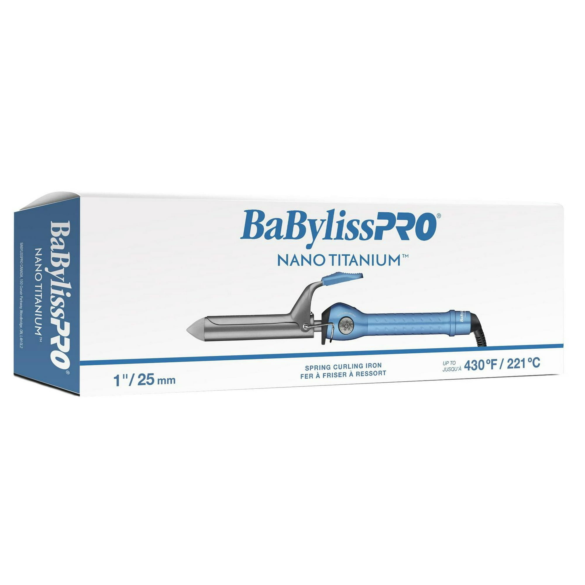Click here for Babylisspro Nano-Titanium 1 Curling Iron prices