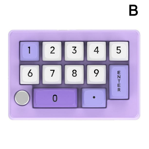 Mechanical Keyboard RGB Mini Gaming Custom Programming Keypads Red ...