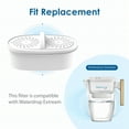Waterdrop Replacement Filters, WD-PF-01A Plus, 200 Gallons, Removes ...