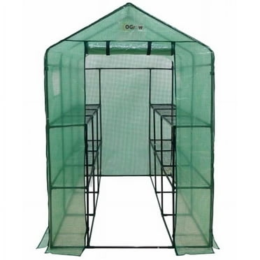 Quictent 20x10x6.6 FT Walk-in Greenhouse, Heavy Duty w/ Reinforced PE Cover, Green - Walmart.com