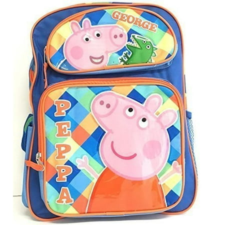 Peppa Pig george 16" Large Backpack | Walmart Canada