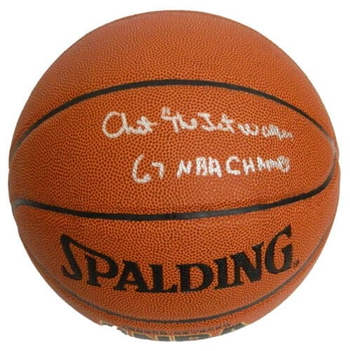 Chet 'The Jet' Walker Signed Autographed Spalding Indoor/Outdoor ...