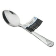 Mainstays Swirl Stainless Steel Dinner Spoons, 4-Piece Set, Silver ...