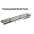 Sheppard Brackets 1 1/4" Floating Shelf Bracket and Build Kit - Walmart.com