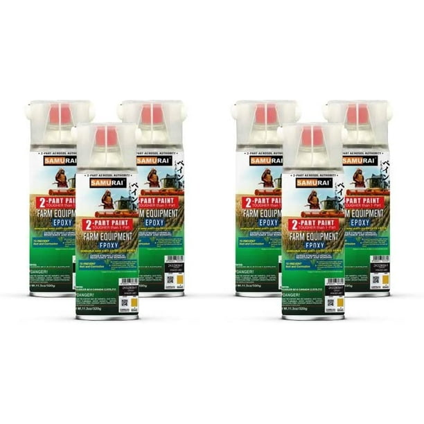 Samurai 2-Part Spray Paint Epoxy Primer for Farm Equipment (Metal ...