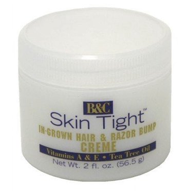 B&C Skin Tight Extra Strength Cream for Bikini Line Shaving, Ingrown ...