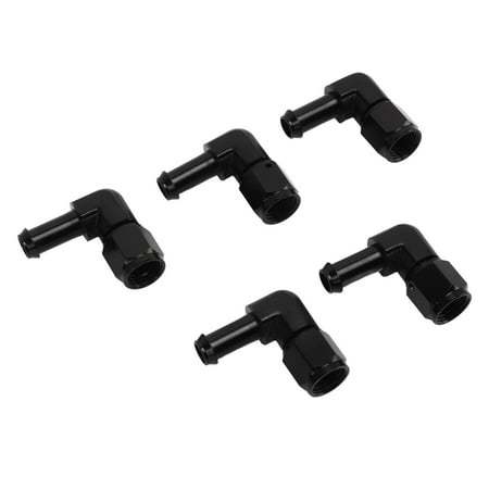 Degree Fuel Line Fitting Adapter,5 Pcs 90 Degree Fuel Line Barb Fitting ...