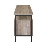 71" 2-drawer TV Console Weathered Oak - Walmart.com
