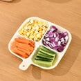 Wall-Mounted Vegetable Preparation Tray, Multi-Compartment Hot Pot Soy ...