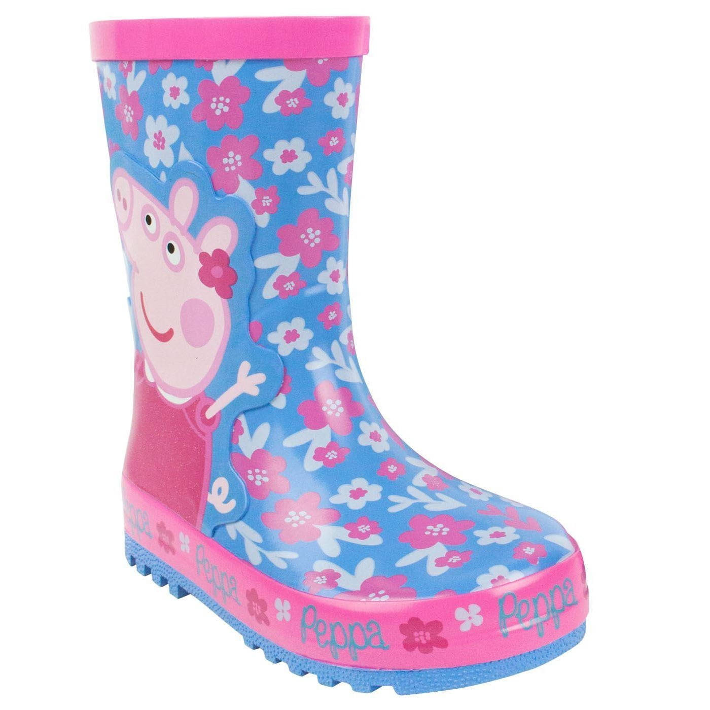 Peppa Pig Official Girls Flower Character Wellies - Walmart.com