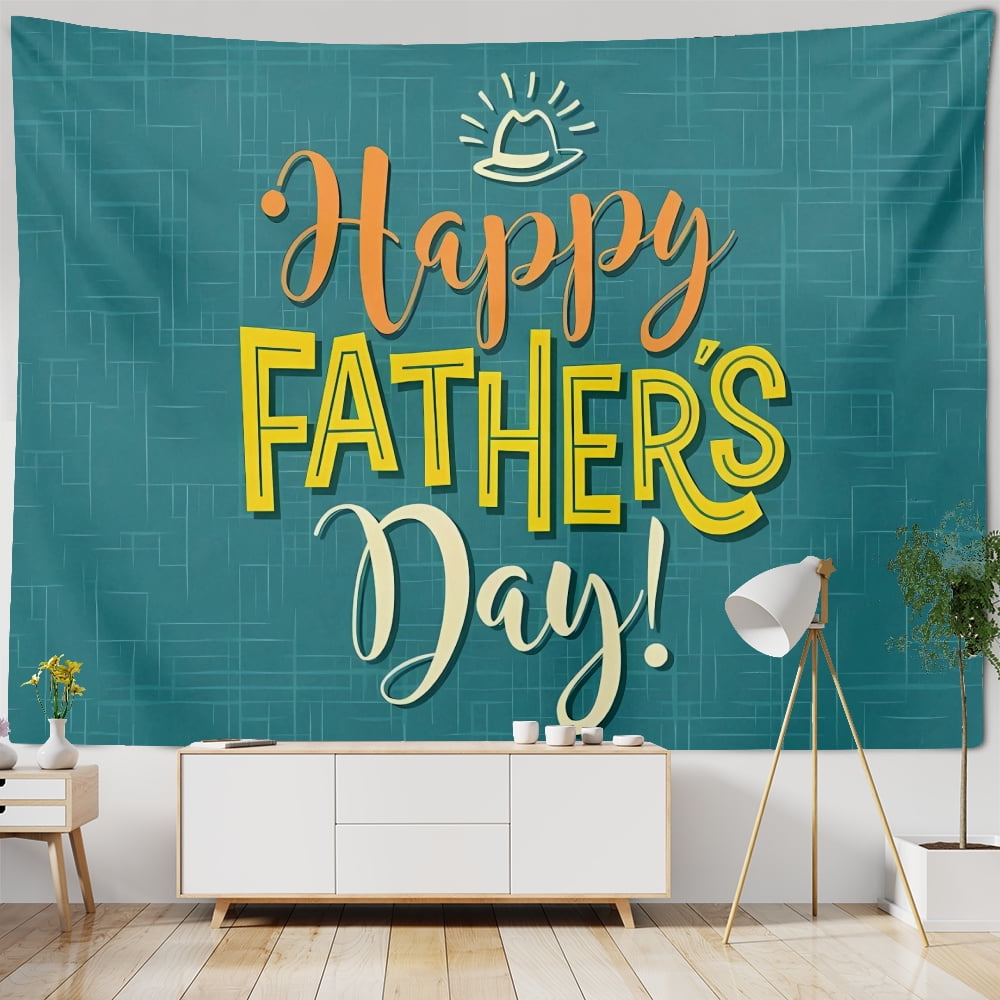 Kingque Happy Fathers Day Photo Backdrop For Photography Fathers Day