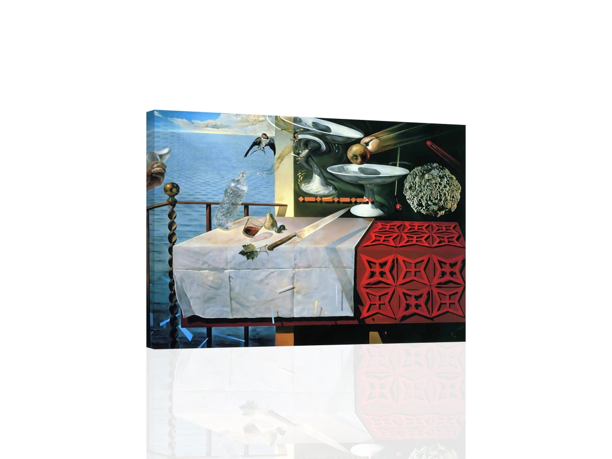 Salvador Dali Still Life Fast Moving - Canvas or Print Wall Art ...