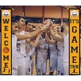 Basketball Party Supplies Hanging Porch Sign - Sport/Basketball ...