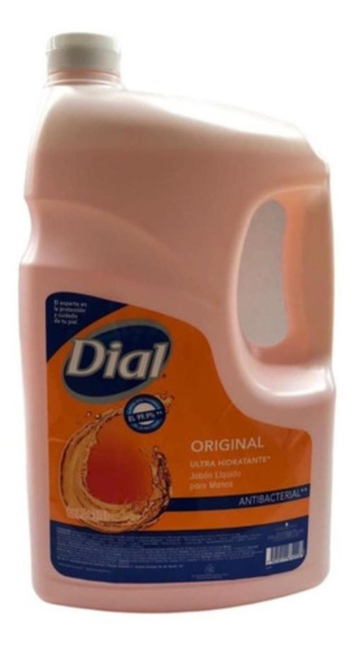 Jabón Líquido Para Manos Original Antibacterial 3.78 Lt Dial Dial ...