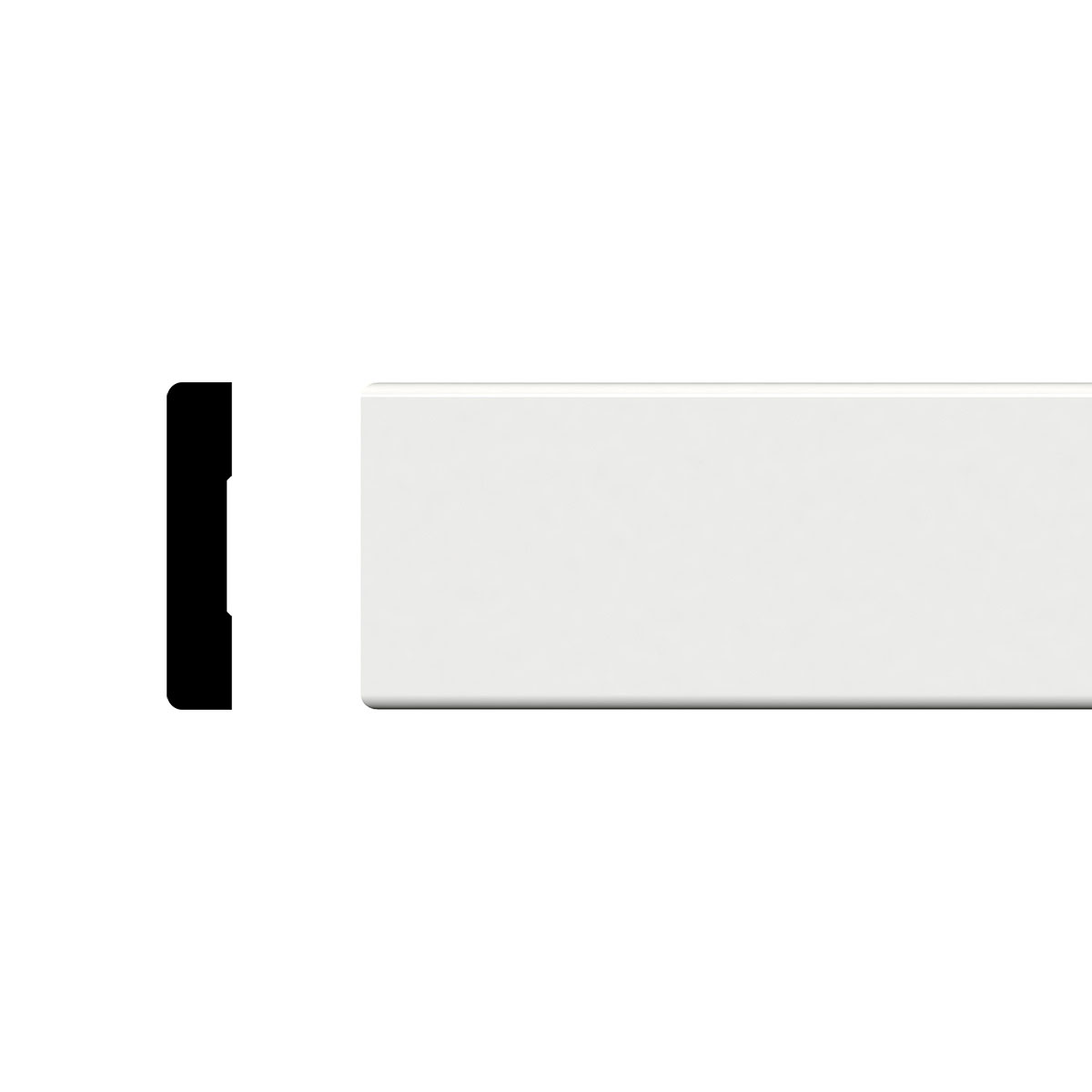 WM412 - 3 1/2"H x 5/8"P x 96"L Casing Moulding, Finger-Joint Pine ...