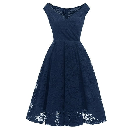 Keluosi Womens Lace Evening Dress, Outfits Bridesmaid Party Prom ...