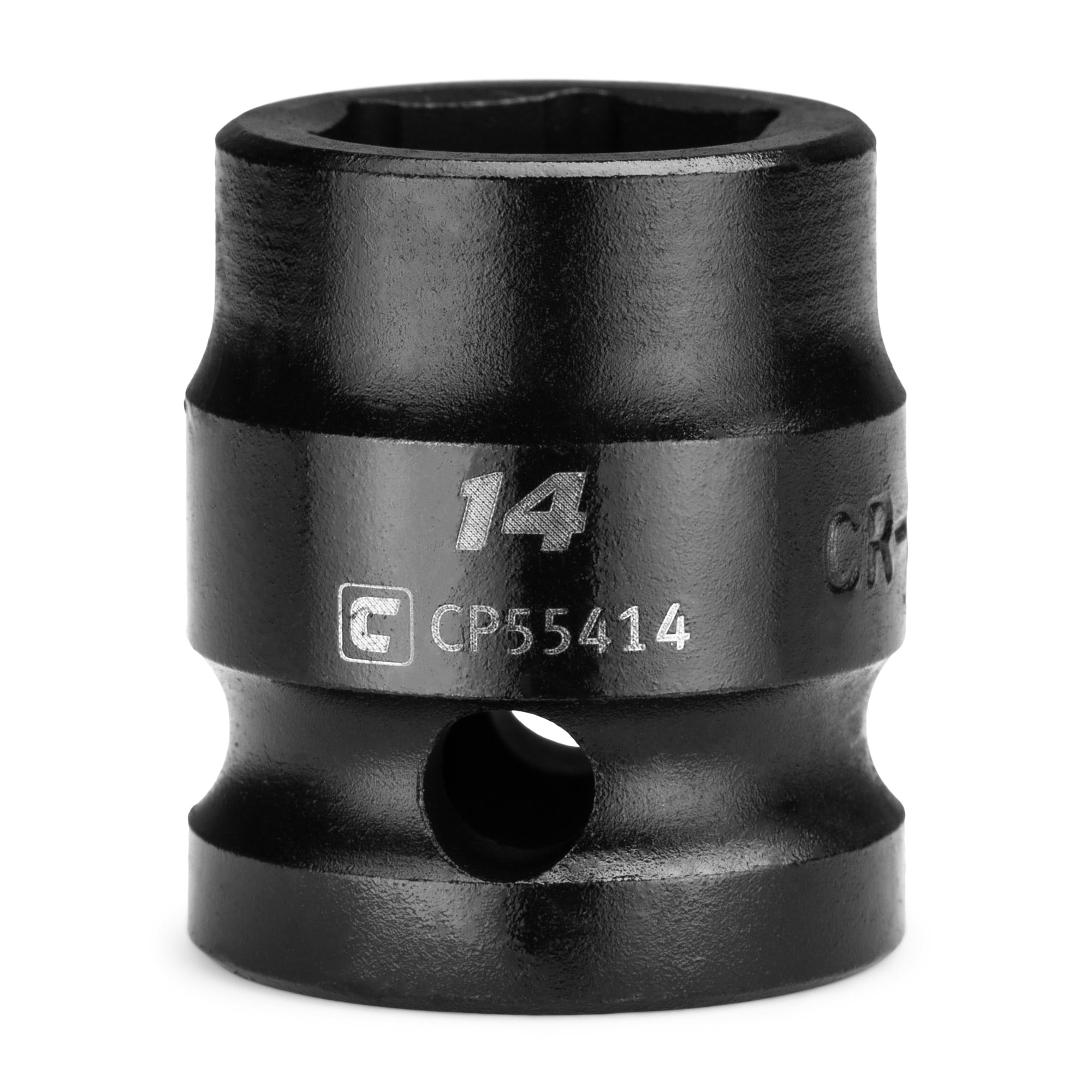 Capri Tools 14 mm Stubby Impact Socket, 1/2 in. Drive, 6-Point, Metric ...