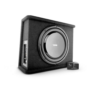 "Kicker PT250 Amplified Car Bass Audio - 10"" Subwoofer with Built-in ...