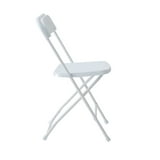 Heavy Duty Bulk Foldable Plastic Chairs - 10 Pack, 650LB Capacity ...