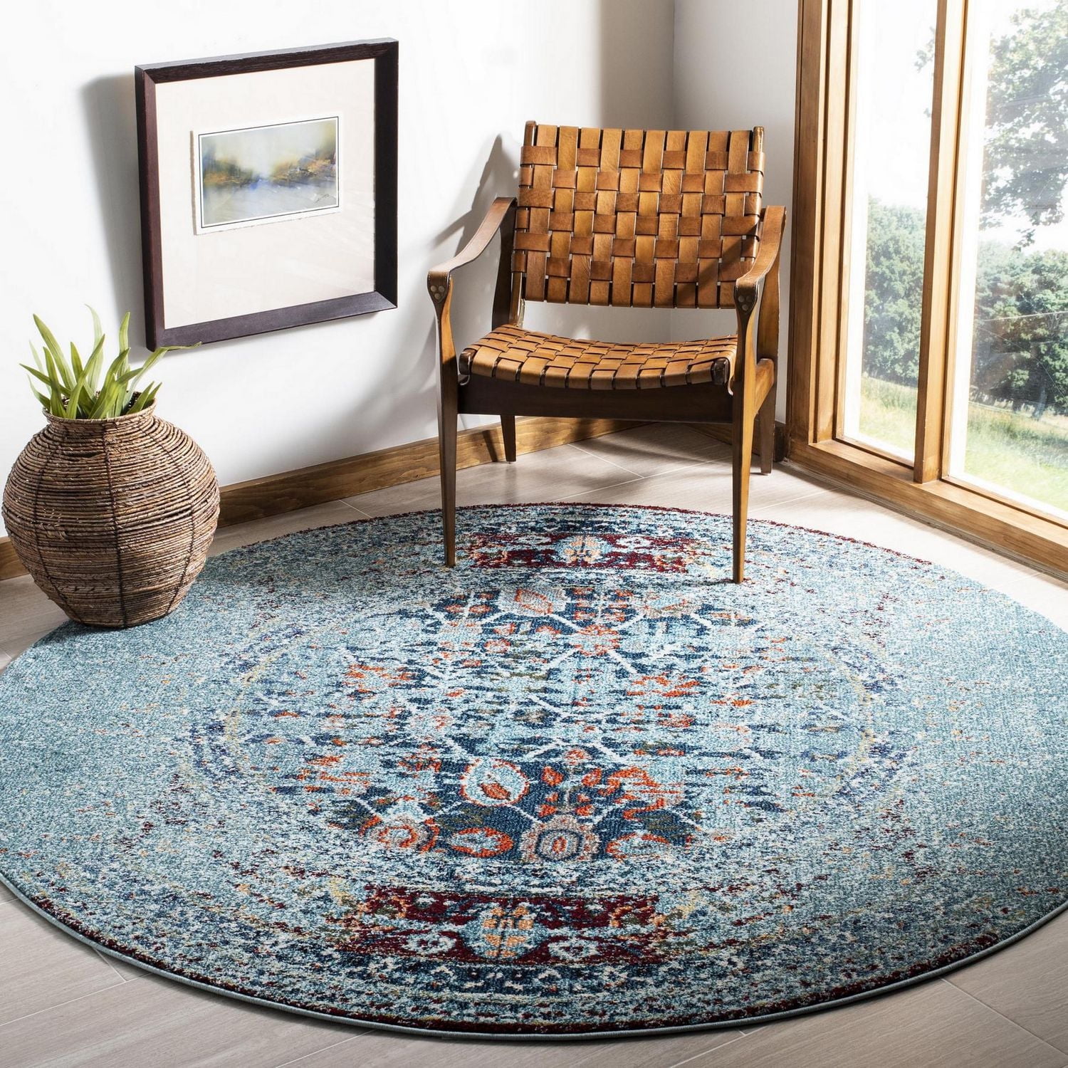 Click here for Safavieh Monaco Annabelle Vintage Area Rug 5 X 5 R... prices