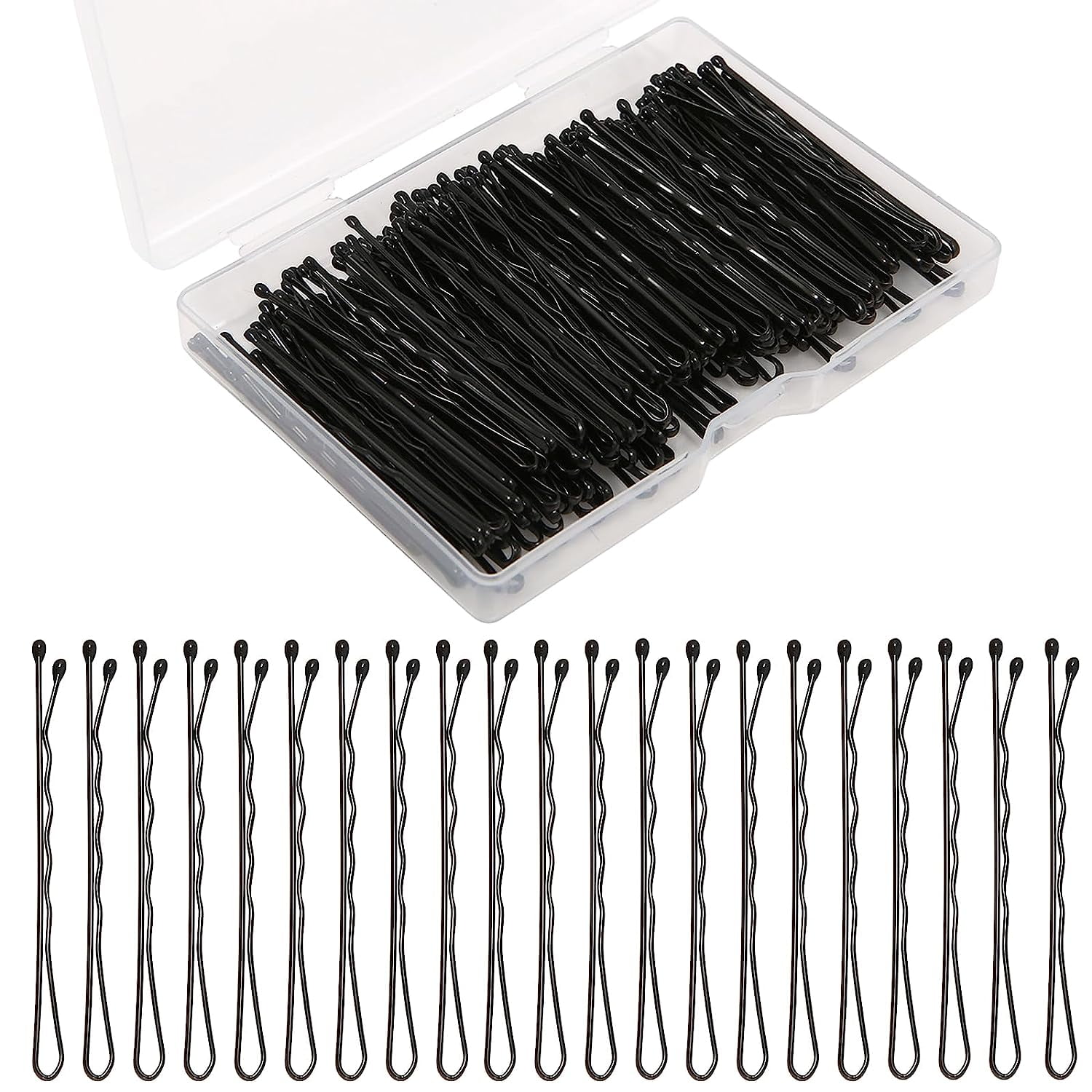 Bobby Pins,120Pcs Hair Clips Bun Hair Pins Hair Styling Pins,Suitable ...