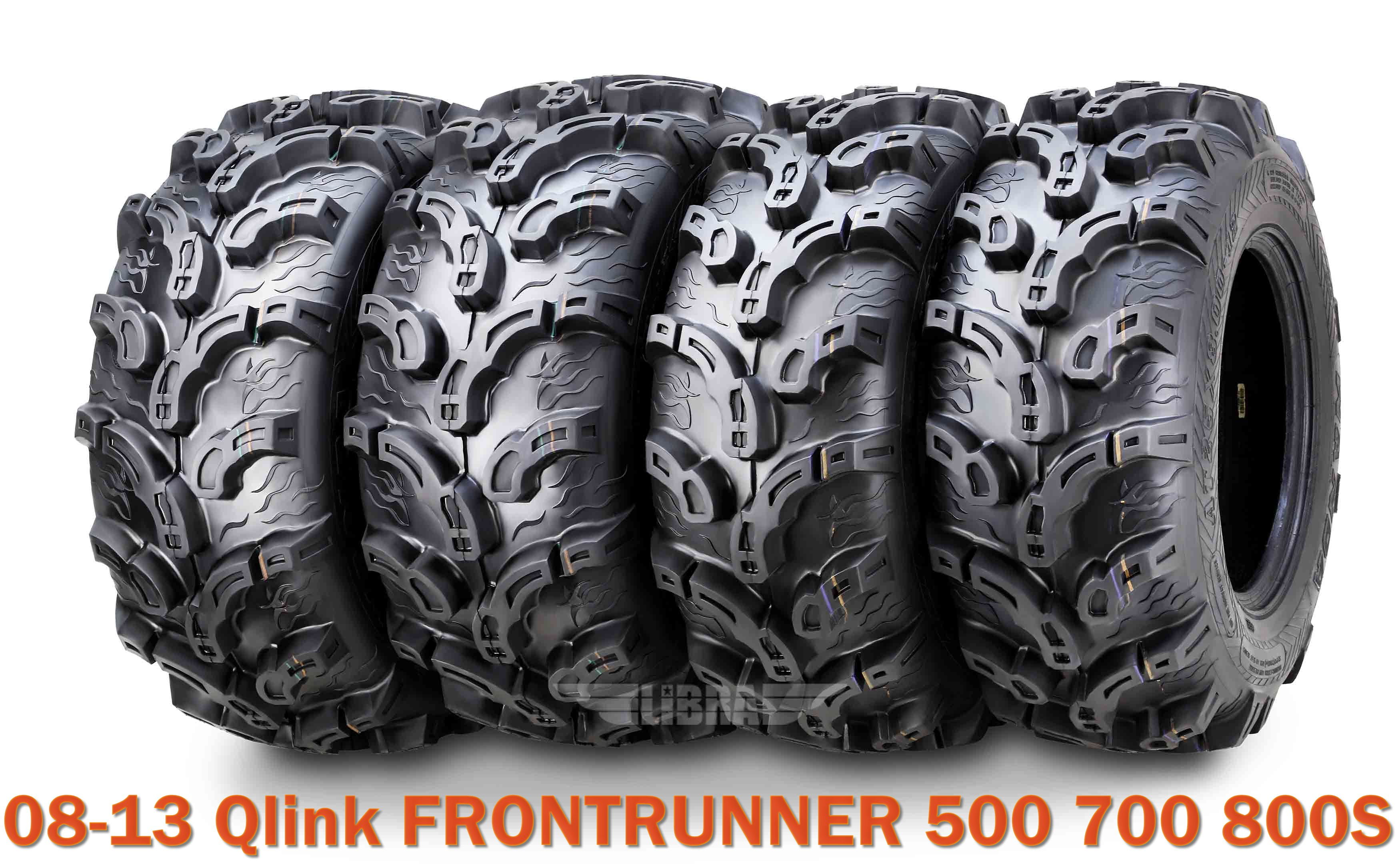 (4) WANDA 25X8X12 25X10X12 fit 08-13 Qlink FRONTRUNNER 500 700 800S ATV ...