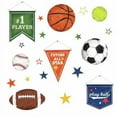 Sports Balls Peel and Stick Wall Decals - Walmart.com