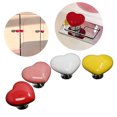 4PCS Fun and Stylish Toilet Button Toilet Press Button Heart Shaped ...