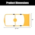 Universal Spring-Loaded Safety Swing Gate, Steel Self-Closing Safety ...