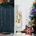 Jeco Large Functional Solid Wood Hand Painted Crafted Nutcracker in ...