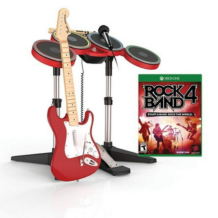Rock Band 4 Red Full Band Bundle (Xbox One) - Walmart.ca