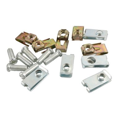 Eston Car License Plate Fastener Buckle Set with Metal Screw Nut U-Type ...