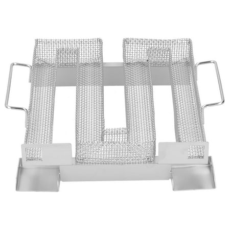 Loewten Smoker Tray,High M Shaped Cold Smoke Generator Barbecue Net BBQ ...