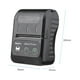 Bisofice Portable 58mm Receipt Thermal Printer 2 inches Mini Mobile ...