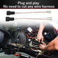 RED WOLF, Car Speaker Wiring Harness Adapter, 72-5600, Front Rear Door ...