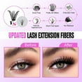 ZAROYEAX DIY Lash Extension Kit Mix Lash Lift Kit Individual Lashes ...