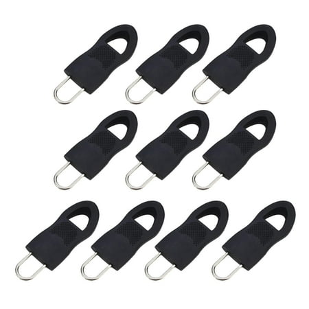 10x Detachable Zip Fixer Zipper Tags for Clothes and Crafts, Color ...