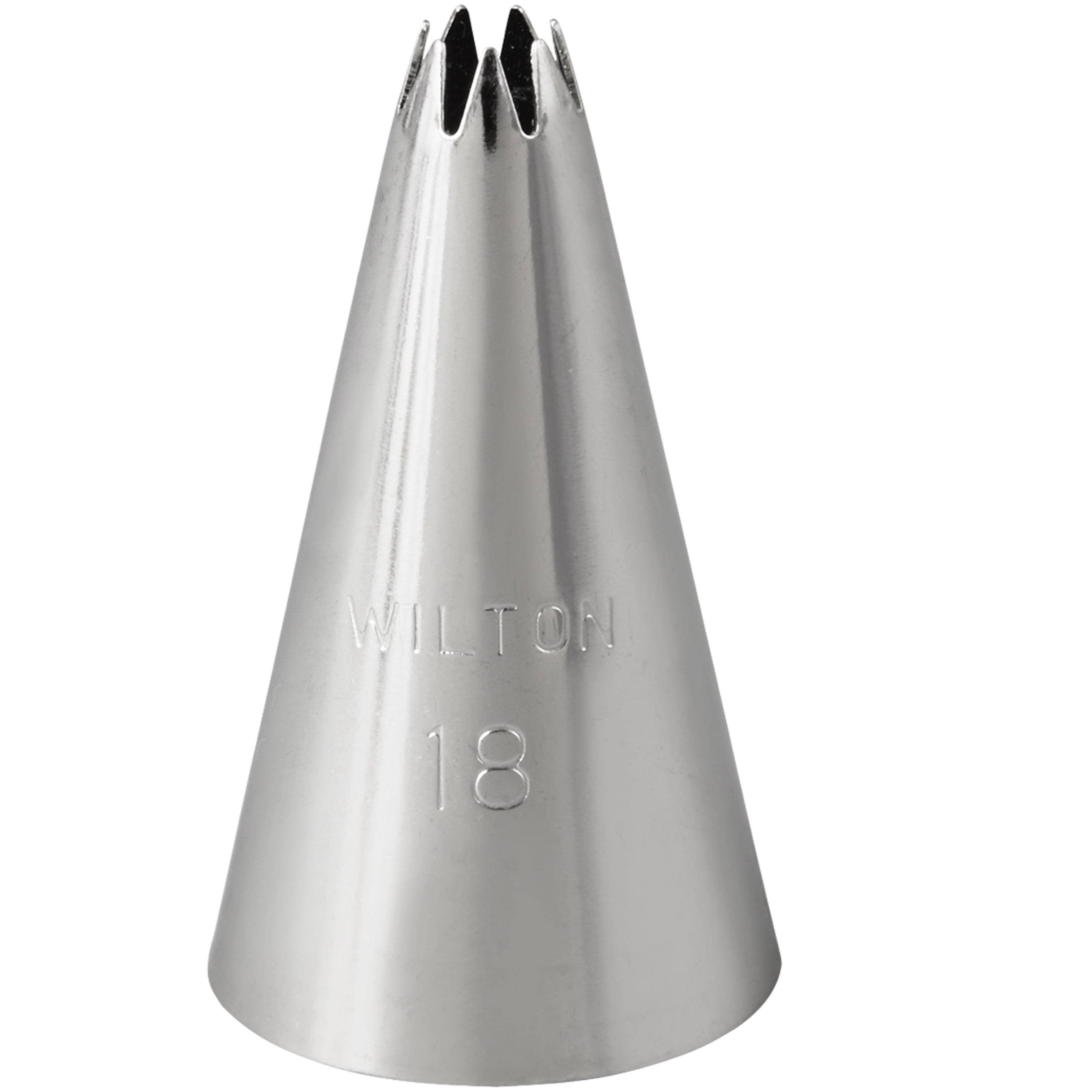 Wilton Open Star Cake Decorating Tip 18 - Walmart.com - Walmart.com