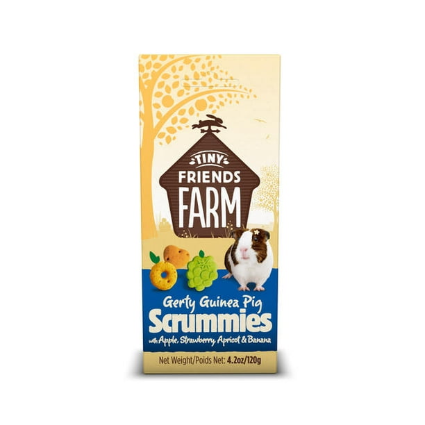 Tiny Friends Farm Gerty Guinea Pig Scrummies, Treat 4.23oz - Walmart.com