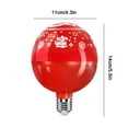 Automatic Color Changing LED Bulb Featuring Auspicious Fu Characters ...