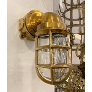 Nautical Bulkhead Sconce US J-Box Ready / Indoor / Outdoor / Solid ...