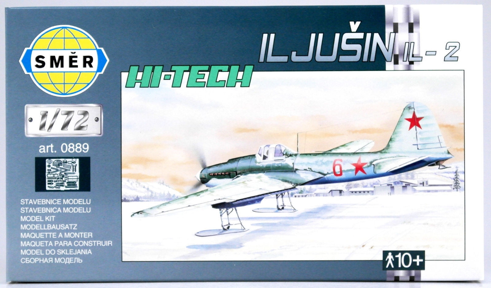 Ilyushin IL-2 Sturmovik (Hi-Tech Ed) (1/72 model kit) - Walmart.com
