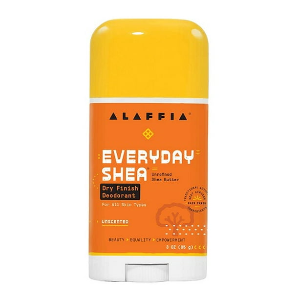 Alaffia EveryDay Shea Dry Finish Deodorant Unscented - Walmart.com