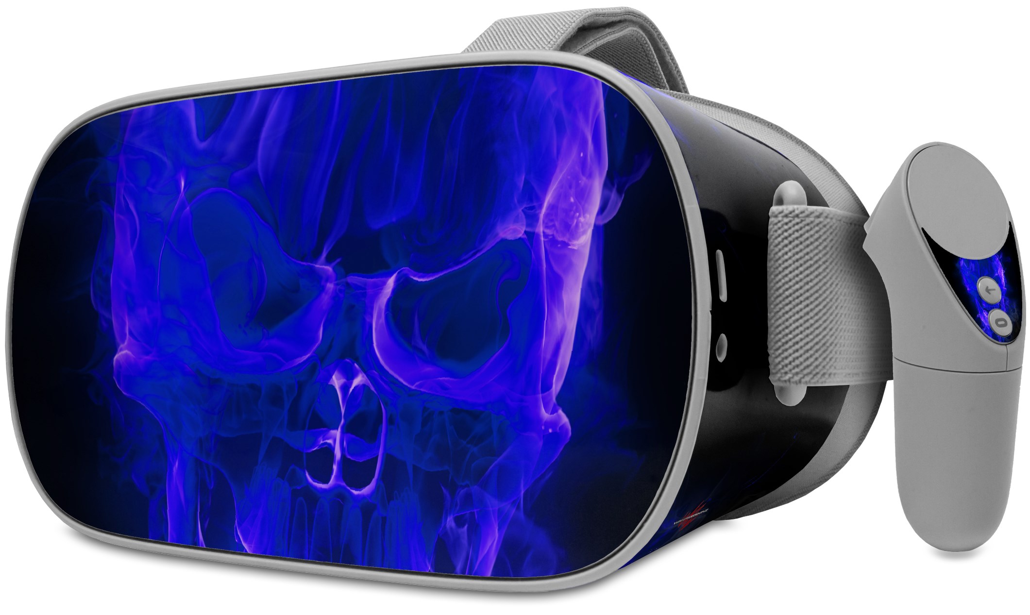 Decal style Skin Wrap compatible with Oculus Go Headset - Flaming Fire ...