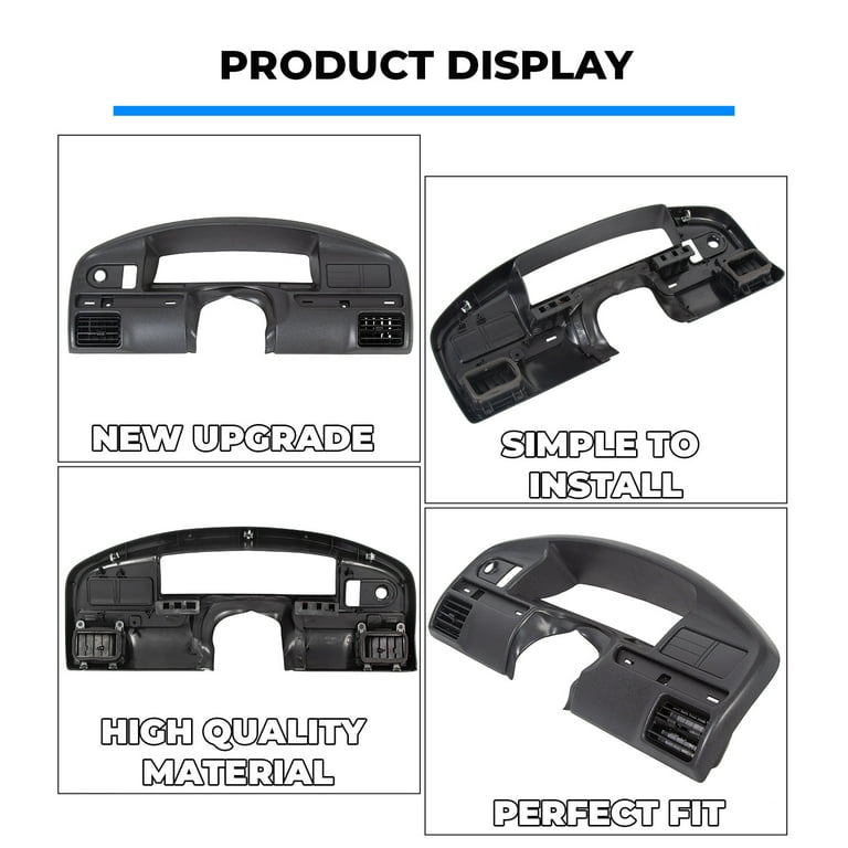 Ford F150 F250 F350 Bronco Black Dashboard Panel Instrument, 49% OFF