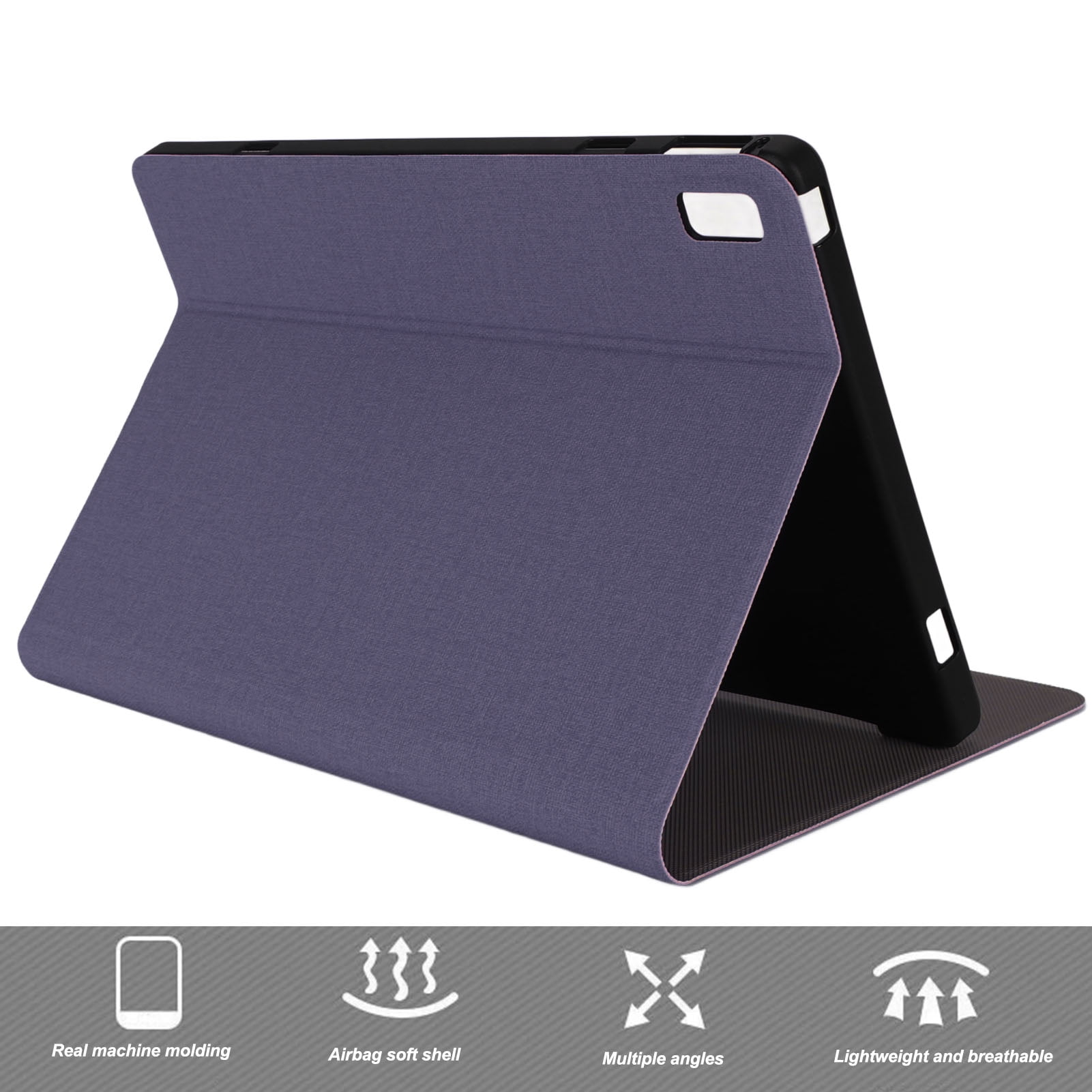 Étui de Protection pour Tablette, Support Ajustable en Cuir, Housse en ...