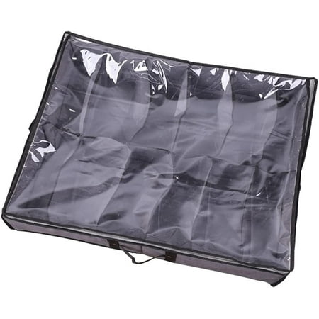 3 Pack Clothes Storage Bins - Foldable Metal Frame Storage Box ...